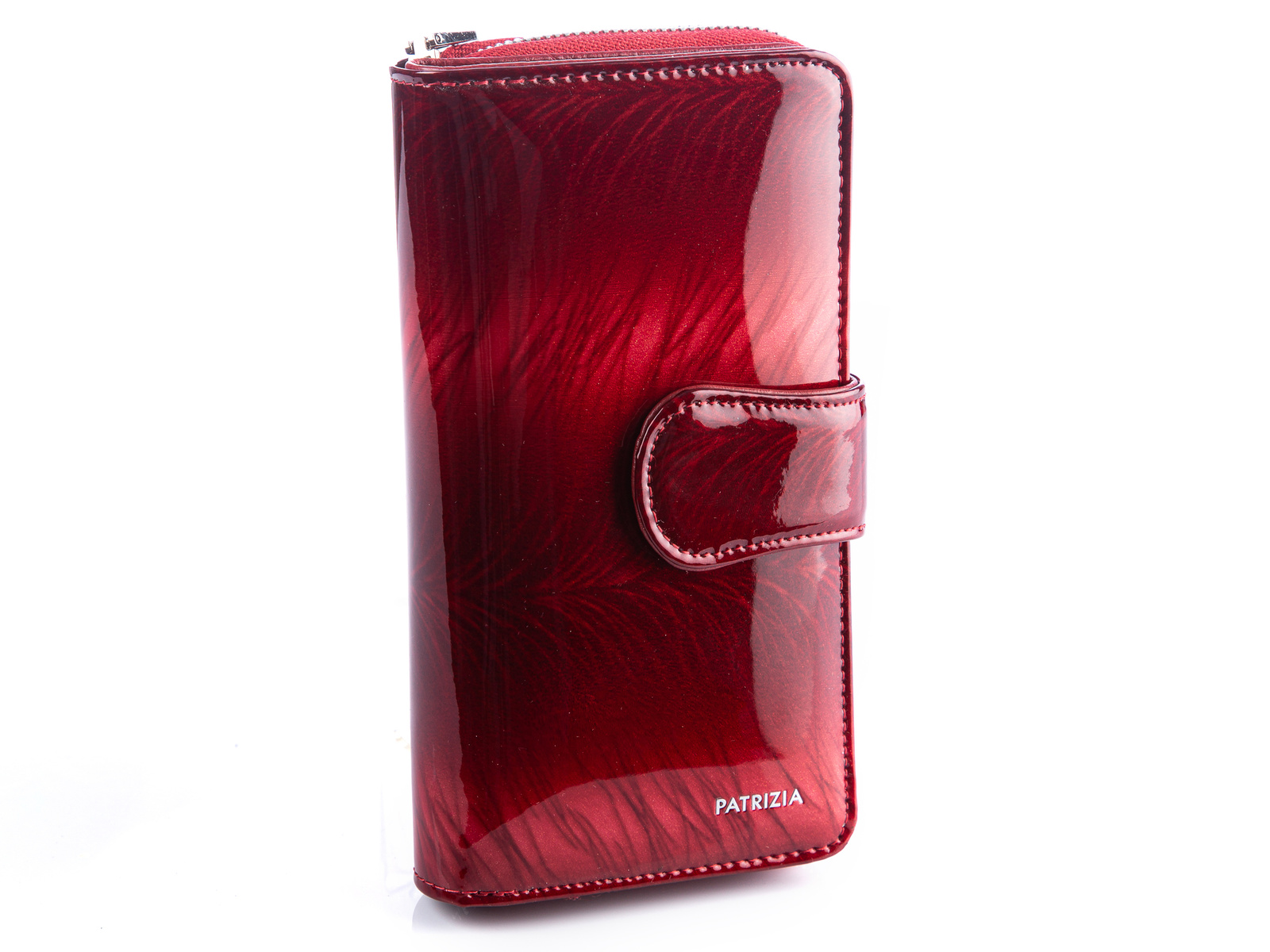 PATRIZIA Large lacquered women's wallet cherry | Woman \ Wallets ...