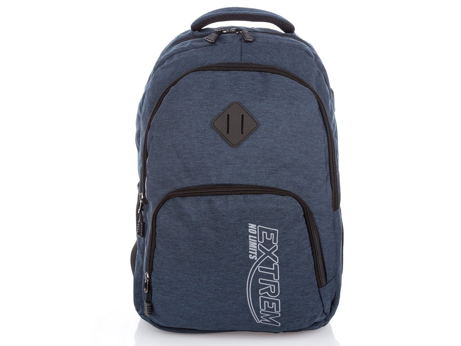 Lightweight city backpack with USB port navy blue Bag Street Navy-blue ...