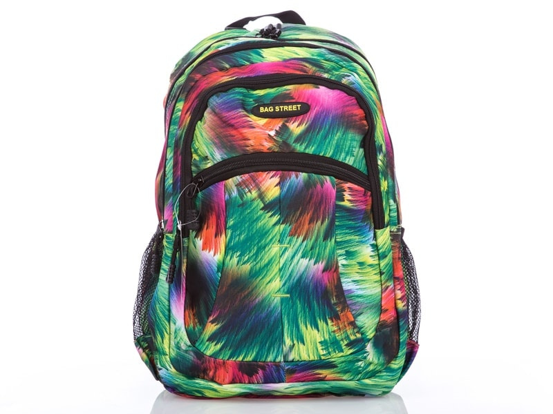 Colorful 3 compartment school backpack Bag Street | Woman \ Backpacks ...