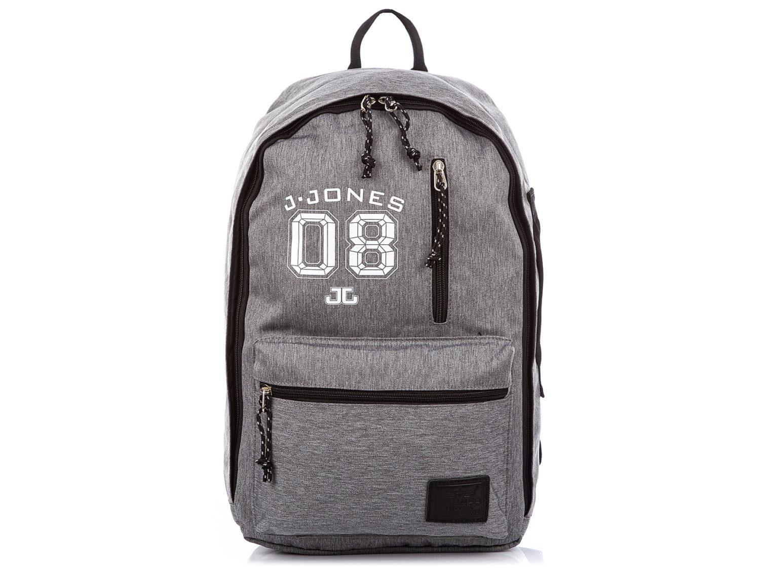 J Jones A4 grey fabric city backpack Grey | Woman \ Backpacks Backpacks ...